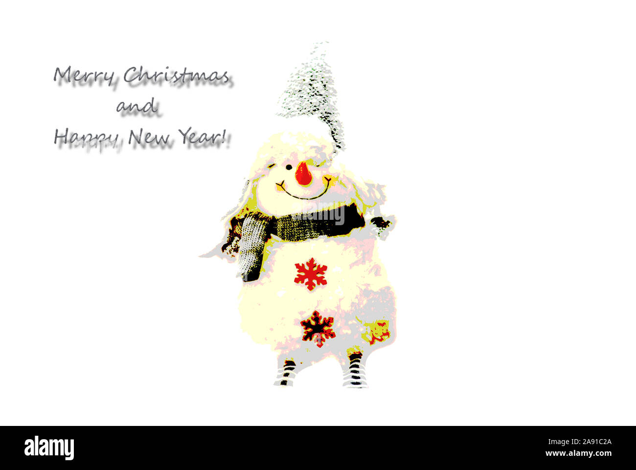 Christmas market tree decorations Cut Out Stock Images & Pictures - Alamy