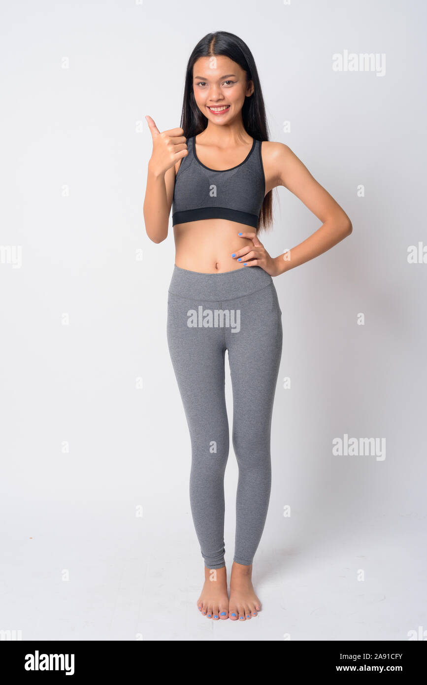 Portrait beautiful positive young woman hi-res stock photography and ...