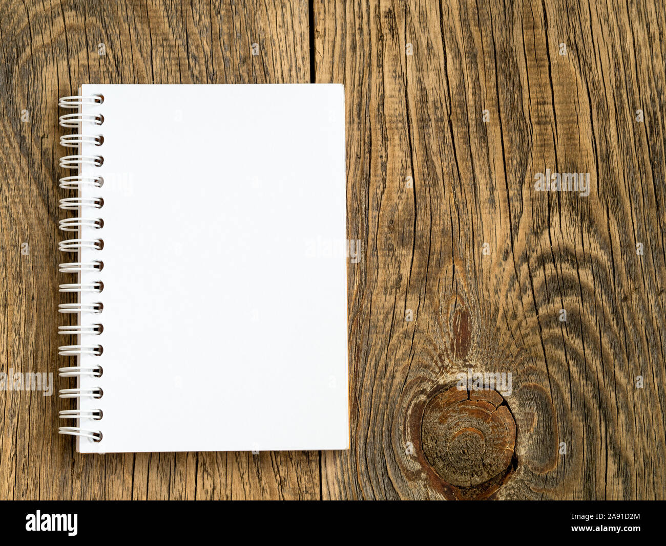 Billboard with blank sheet for notes in abstract blank wooden ...