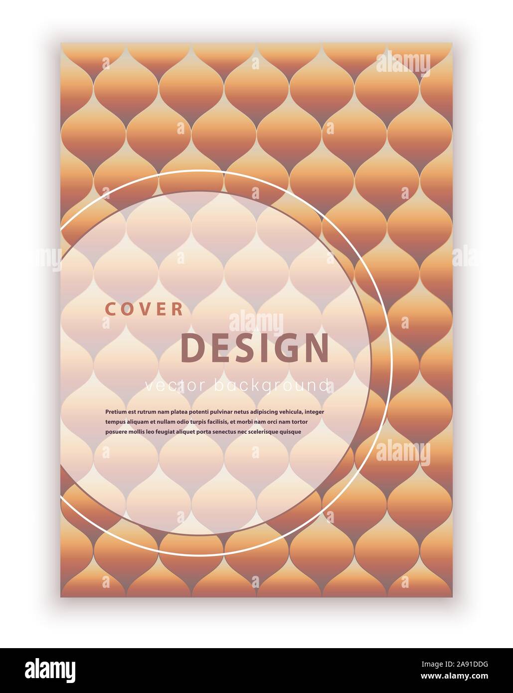 Creative minimum template for cover design, vector abstract background ...