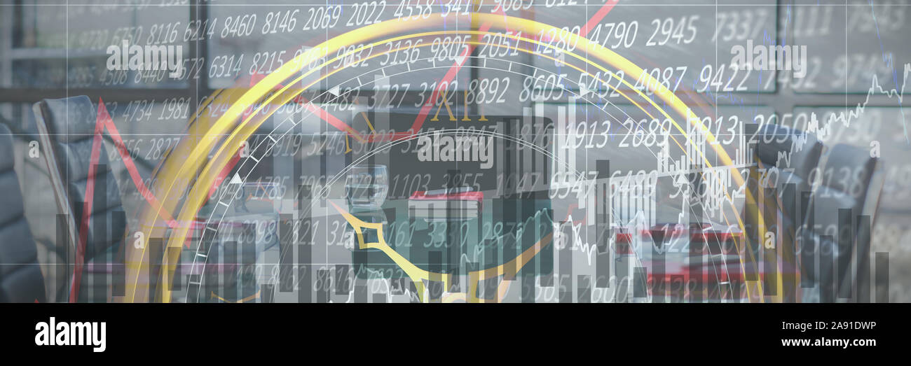 Composite image of graph Stock Photo - Alamy