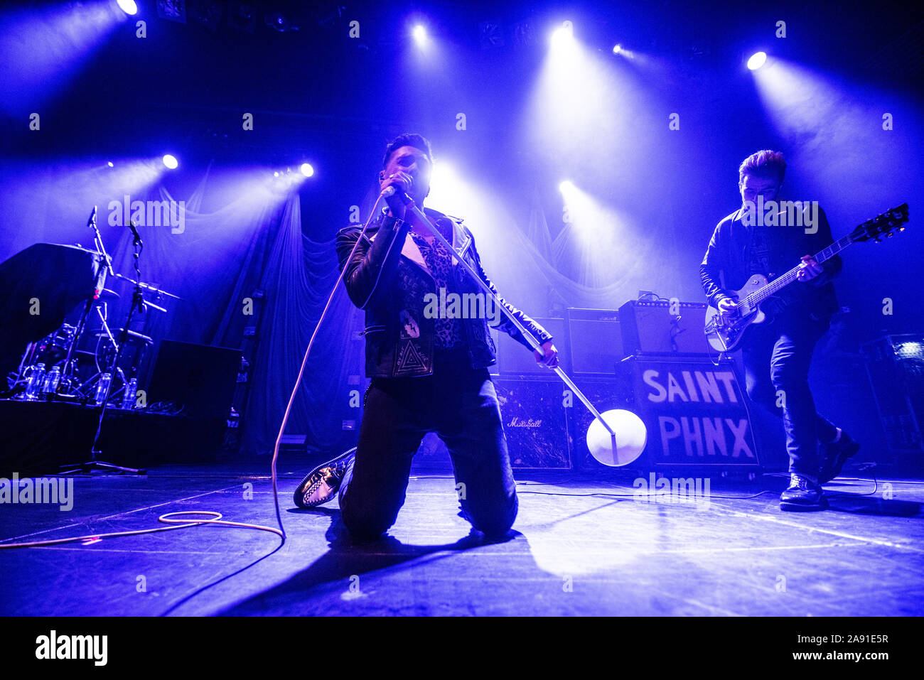 Copenhagen, Denmark. 10th, November 2019. The Scottish duo Saint PHNX ...