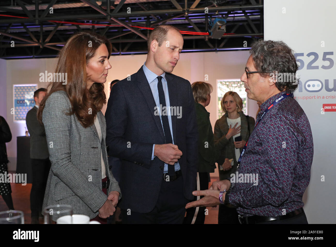 The Duke and Duchess of Cambridge meet Ian Russell, the father of Molly ...