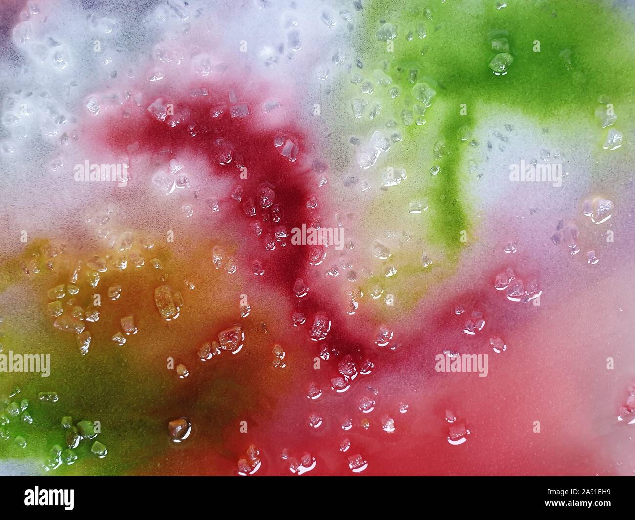 Salt crystal abstracts Stock Photo - Alamy