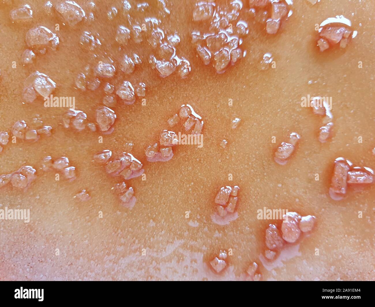 Salt crystal abstracts Stock Photo - Alamy