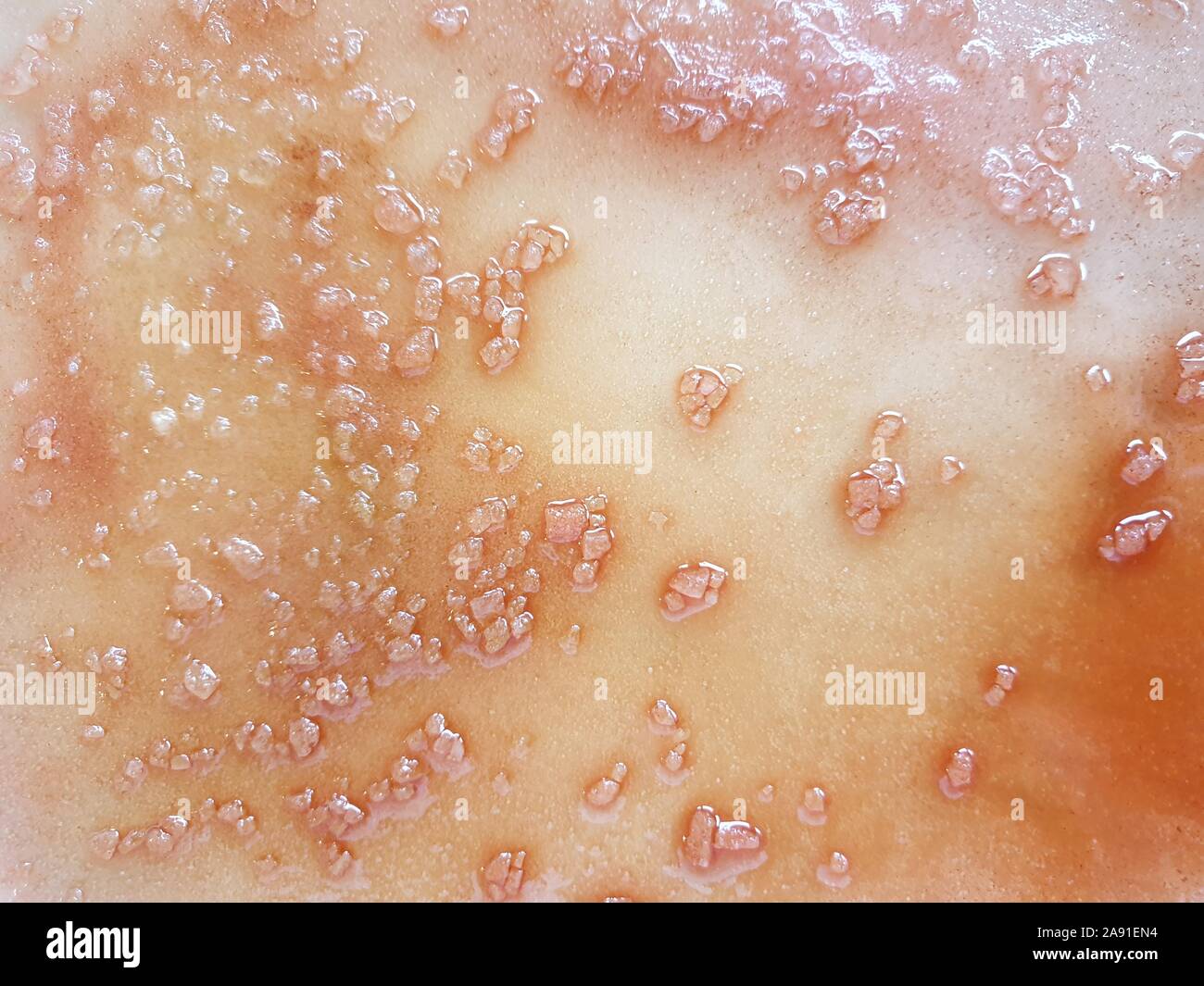 Salt crystal abstracts Stock Photo - Alamy