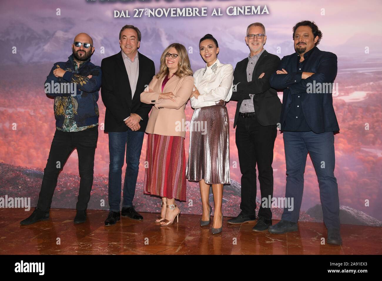 Rome, Italy. 12th Nov, 2019. Rome, Hotel St. Regis Photocall of the ...