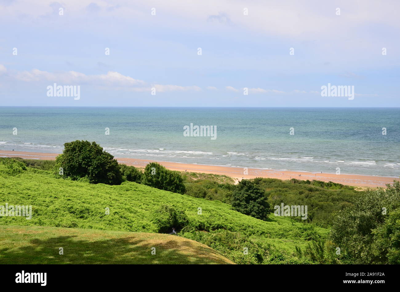 Omaha beach, Normandy, France Stock Photo - Alamy