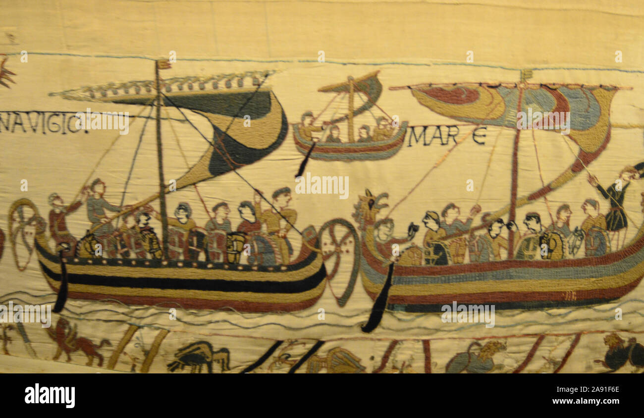 Bayeux tapestry william hi-res stock photography and images - Alamy