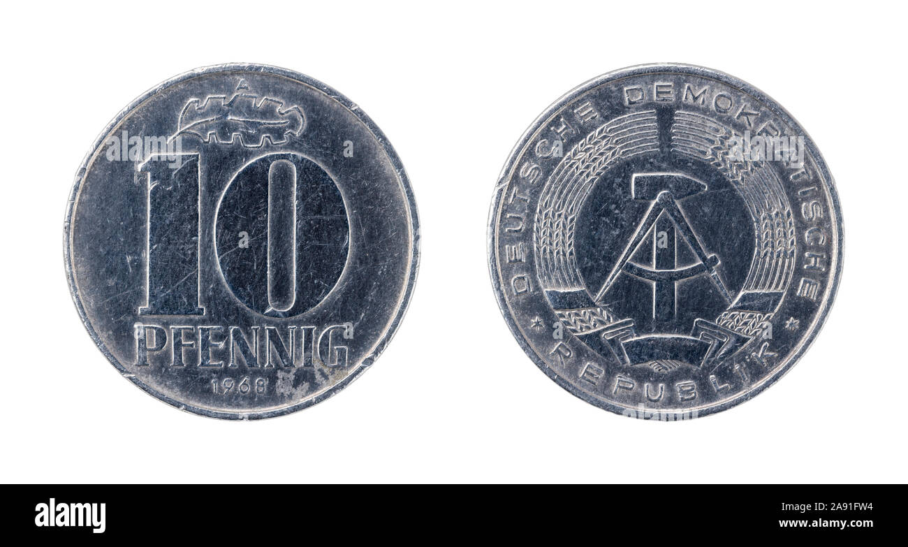 10 pfennig hi-res stock photography and images - Alamy