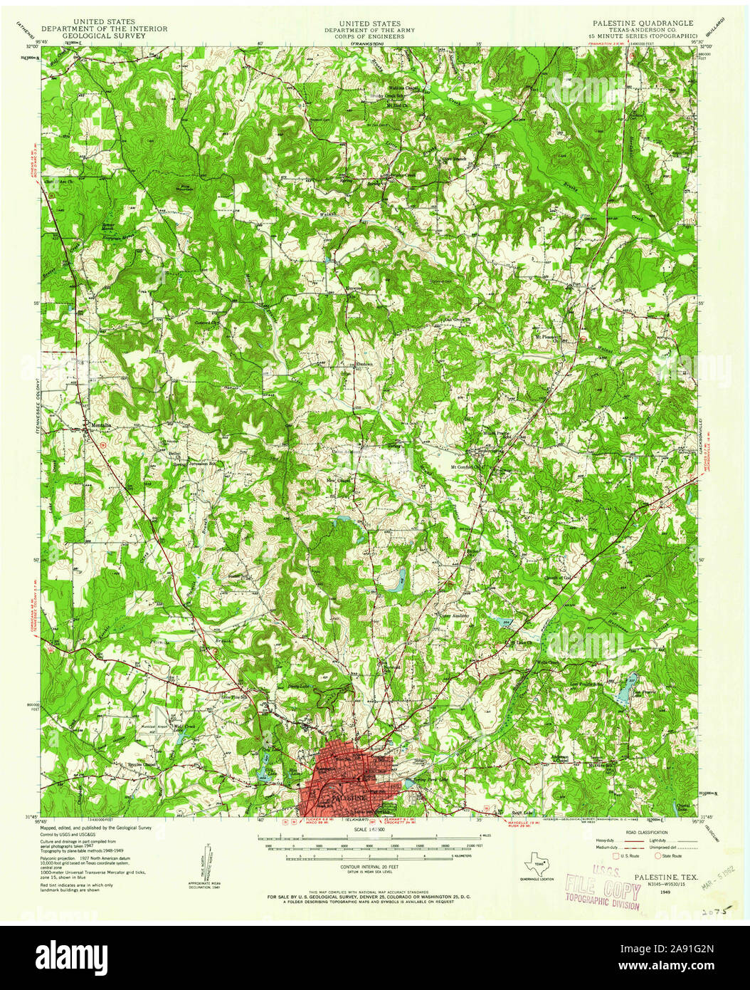 Geological map of palestine hi-res stock photography and images - Alamy