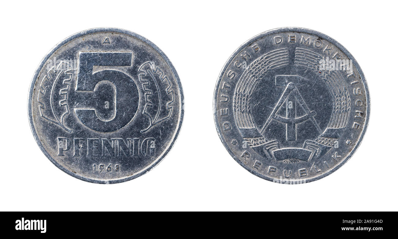 5 pfennig hi-res stock photography and images - Alamy
