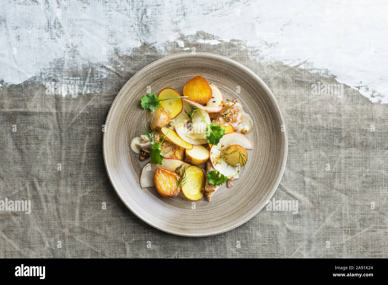 Too Much Food On Plate