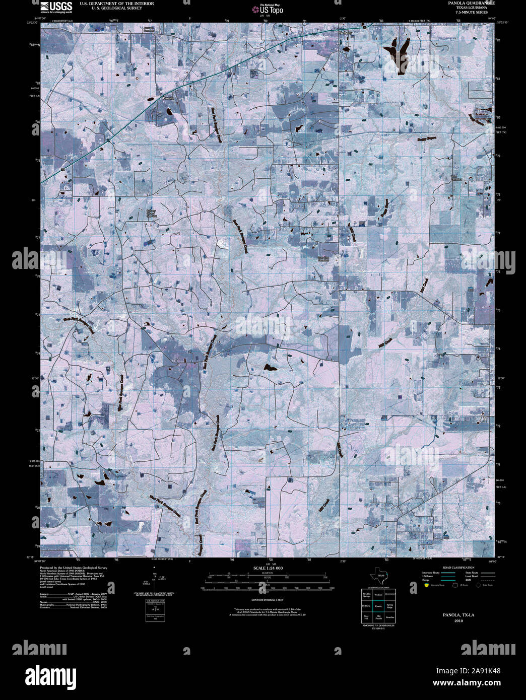 Panola map hi-res stock photography and images - Alamy