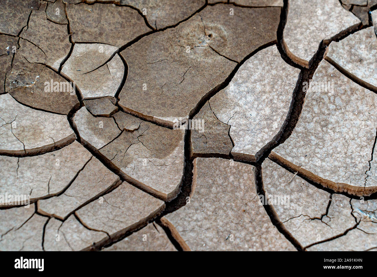 dry broken soil detail close up Stock Photo - Alamy