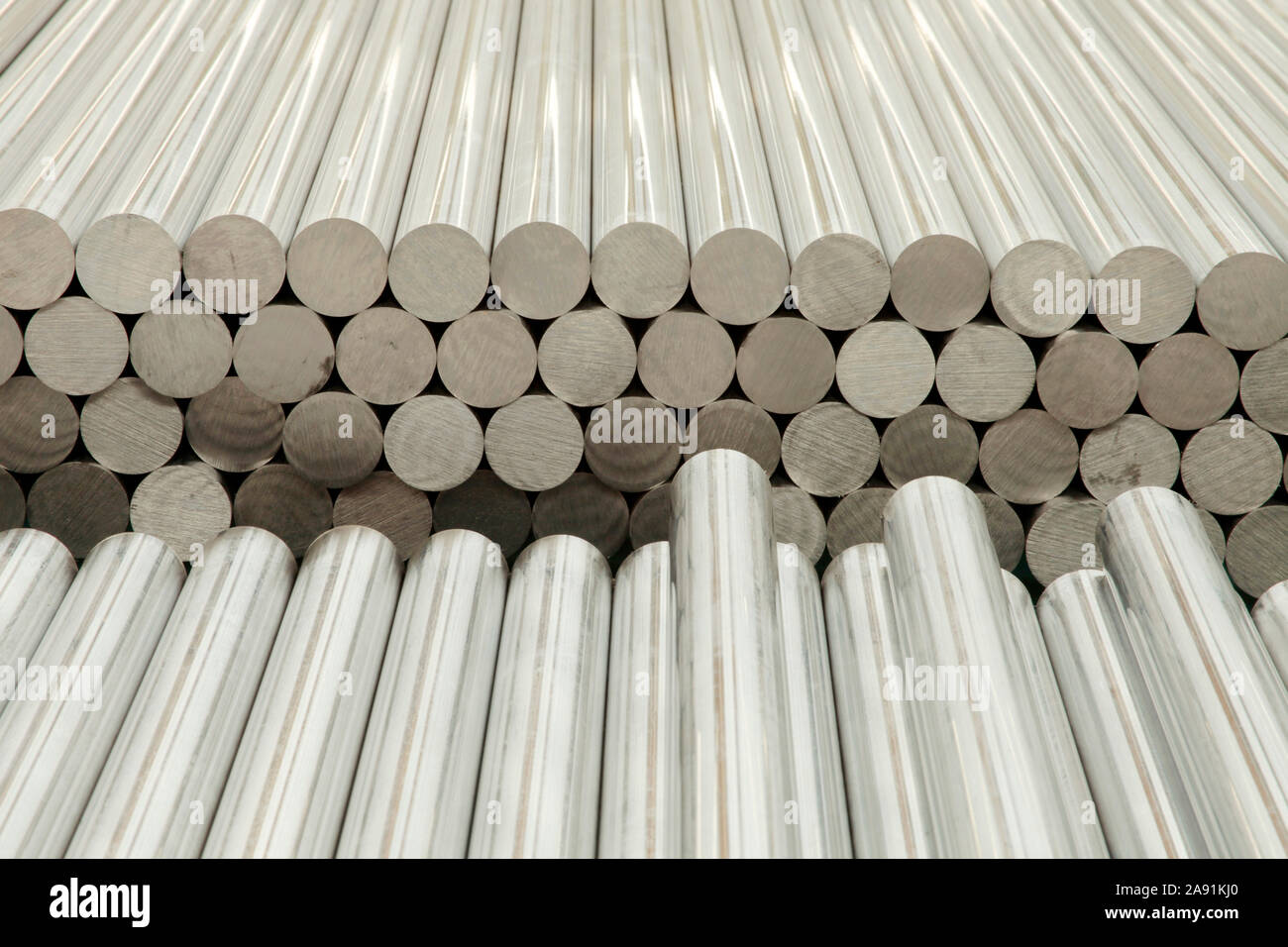 Steel profile pipe Stock Photo - Alamy