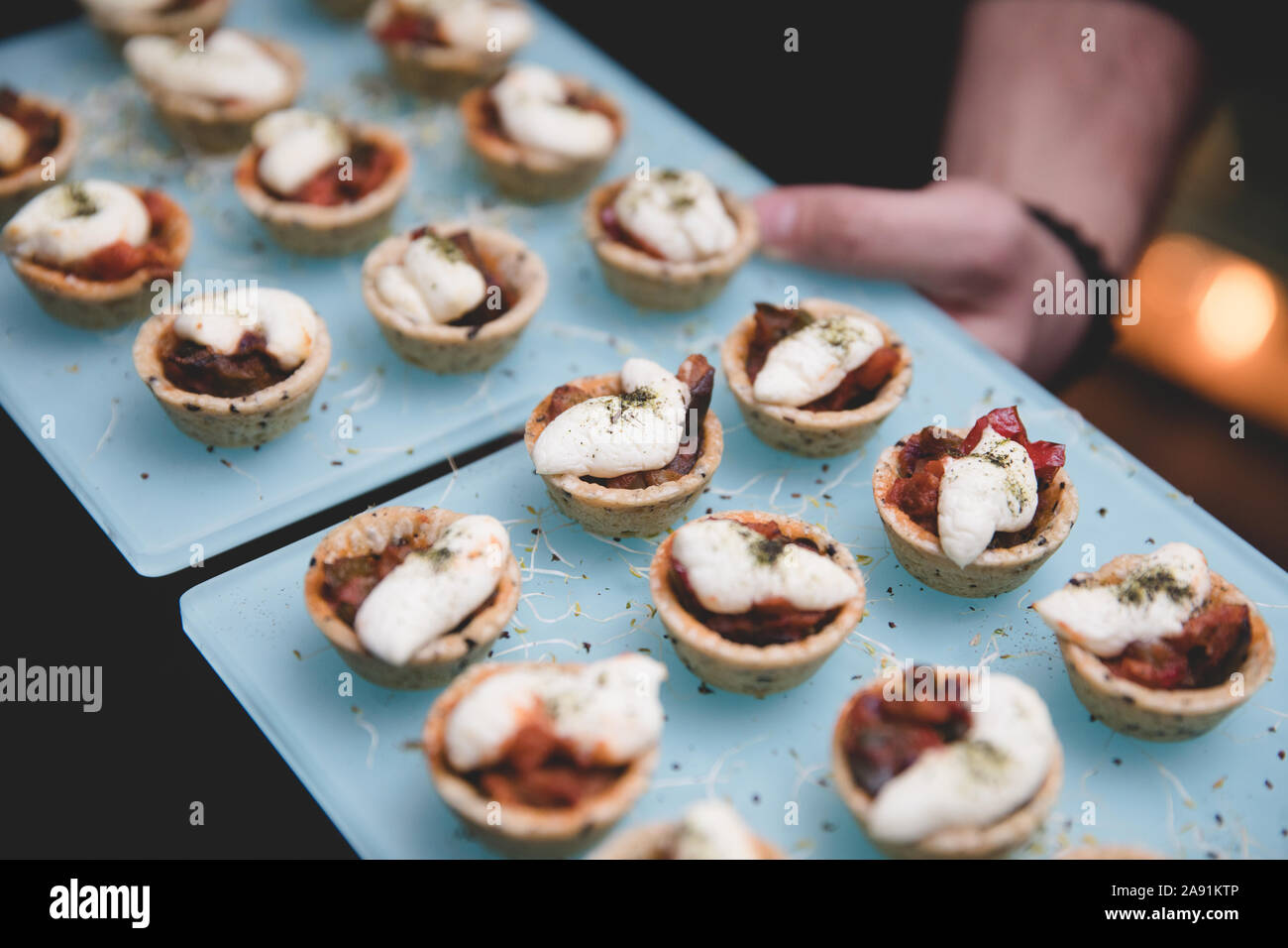 Canapes and party food Stock Photo - Alamy