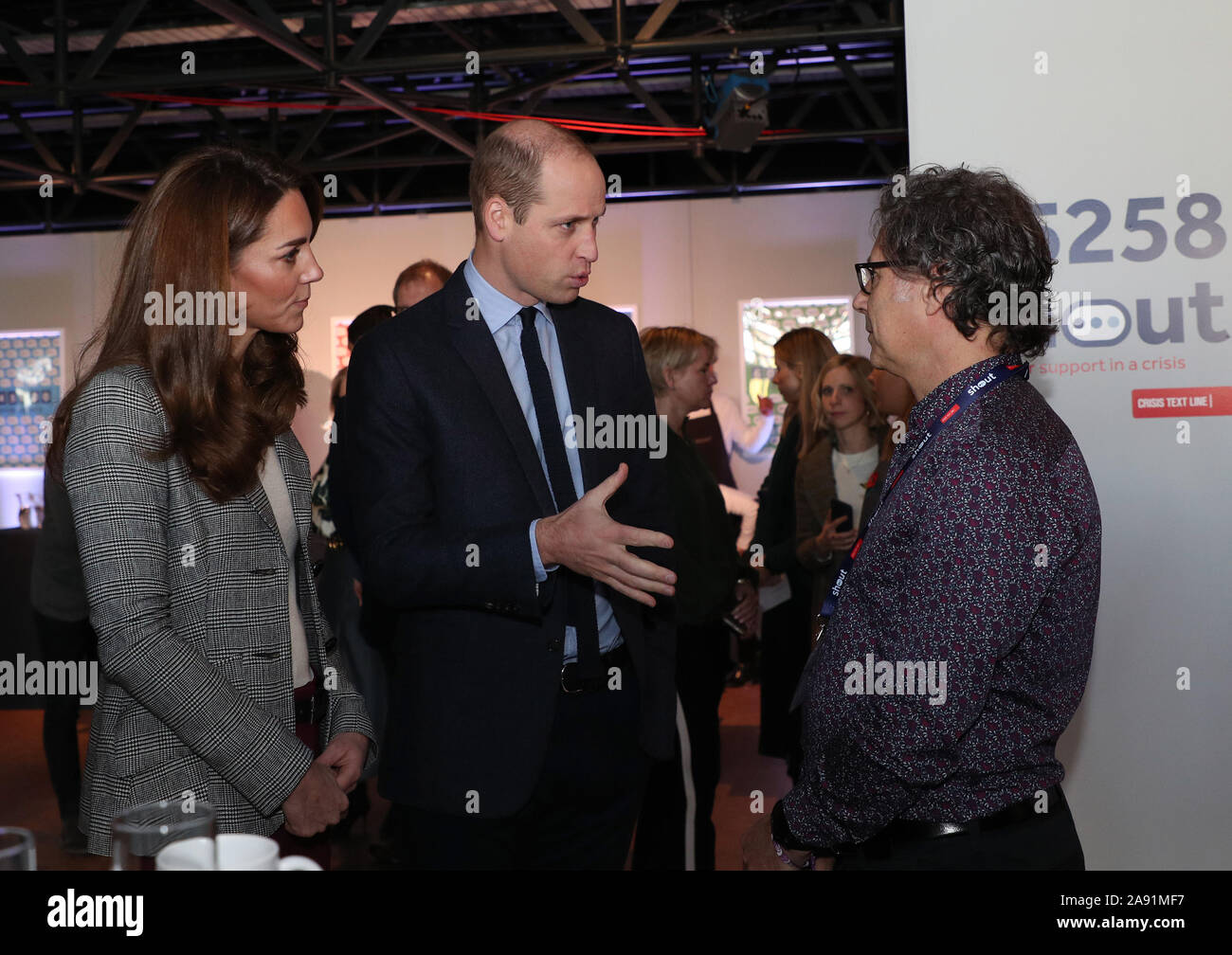 The Duke and Duchess of Cambridge meet Ian Russell, the father of Molly ...