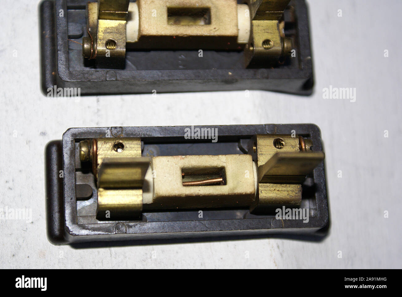 overloaded socket, house fire Stock Photo - Alamy