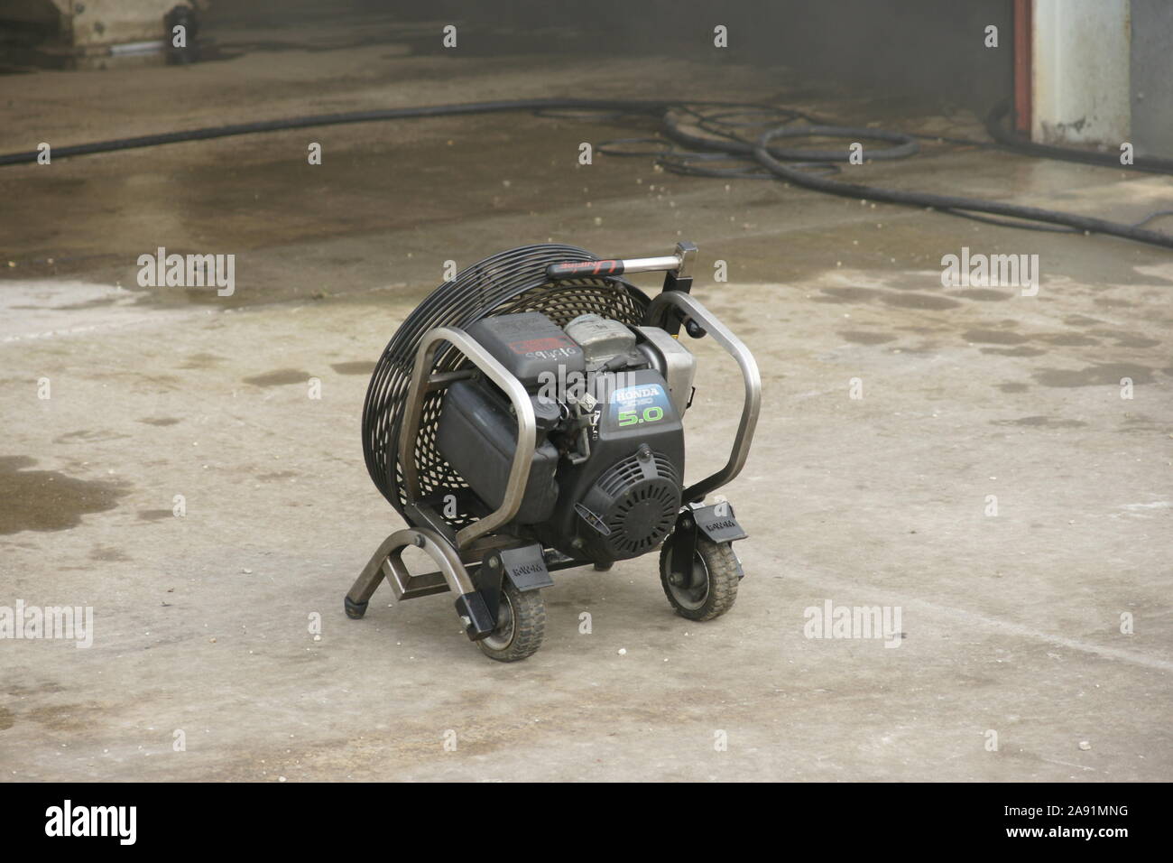 PPV fan, fire fighting and ventilation equipment Stock Photo - Alamy