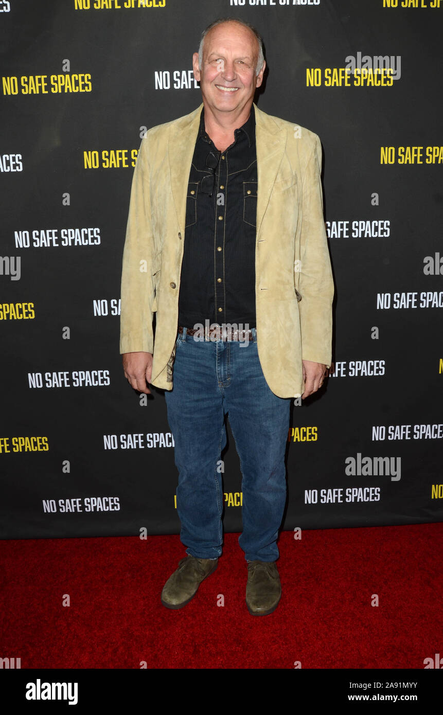 HOLLYWOOD, CA - NOVEMBER 11: Nick Searcy at the No Safe Spaces Premiere ...