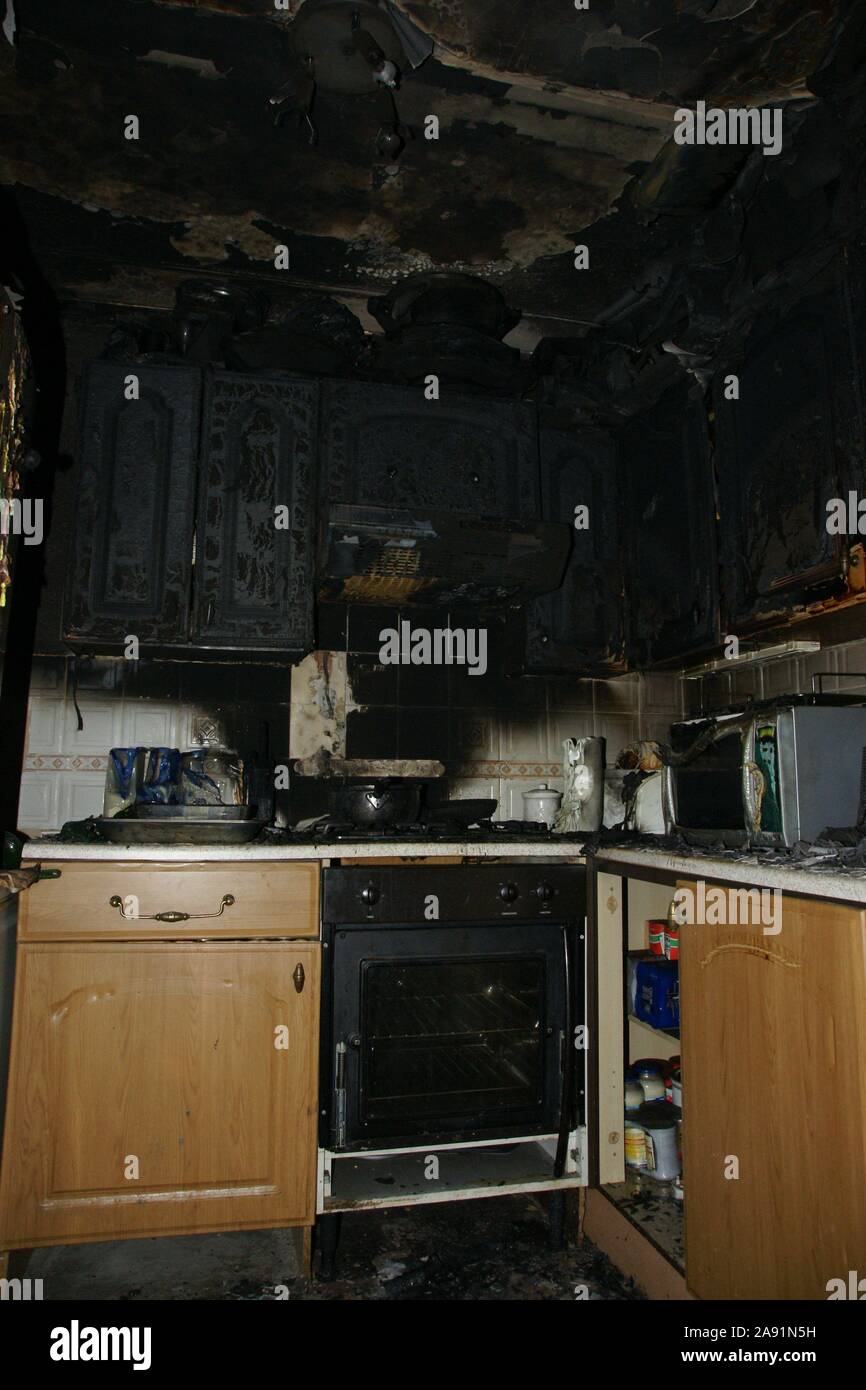 Unattended cooking fire hi-res stock photography and images - Alamy