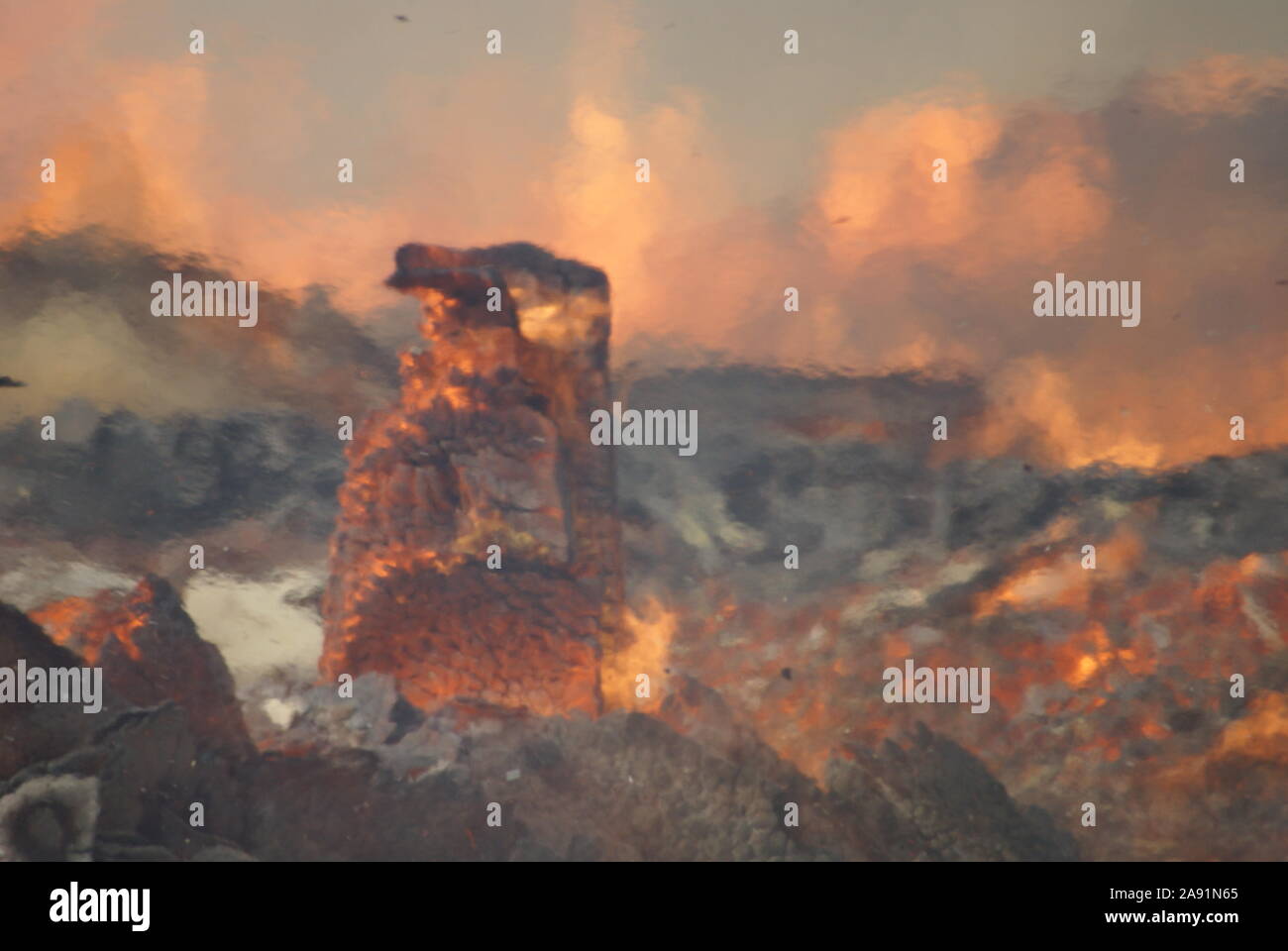 Arson, community fire safety Stock Photo - Alamy