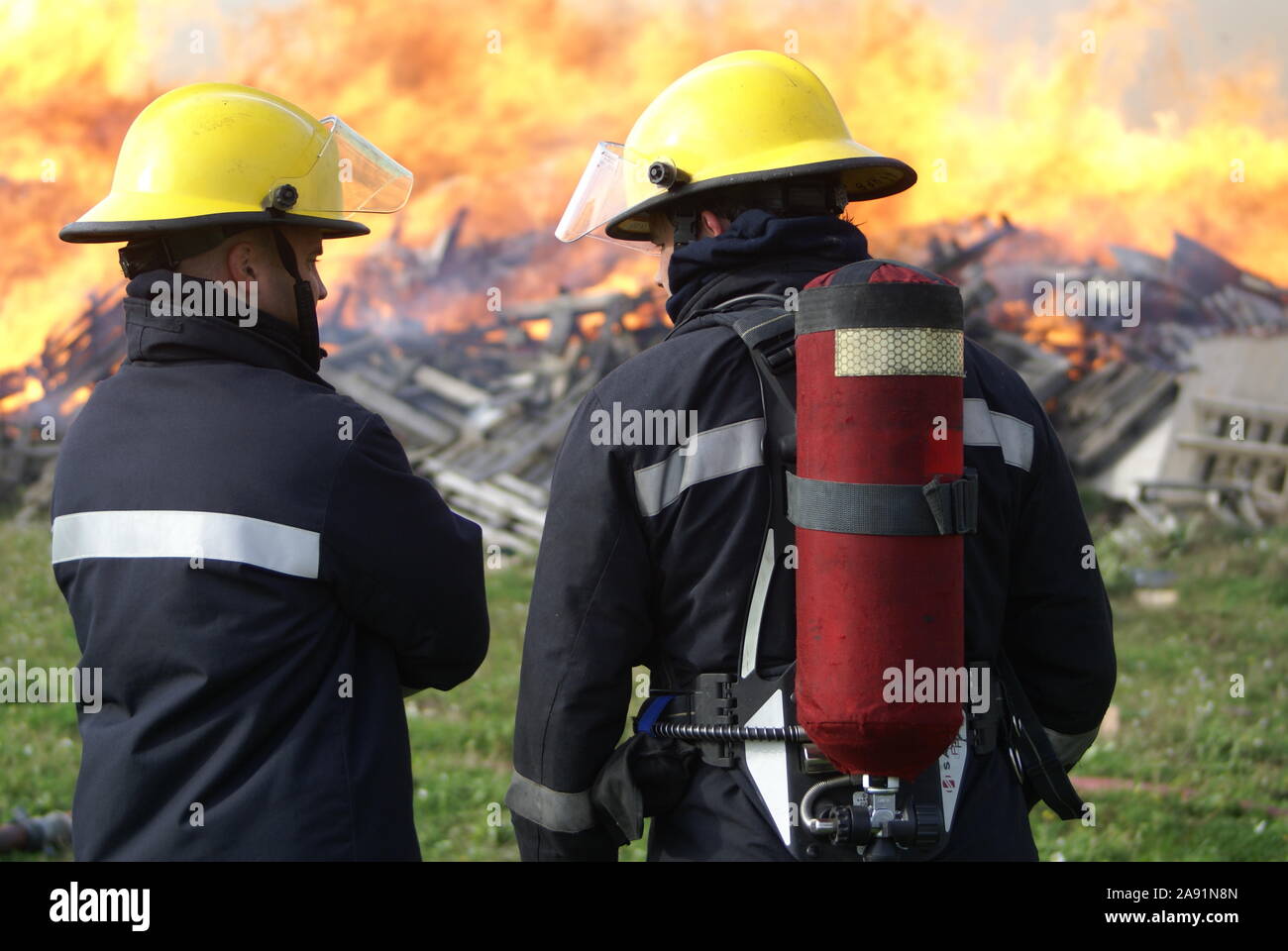 Arson, community fire safety Stock Photo - Alamy
