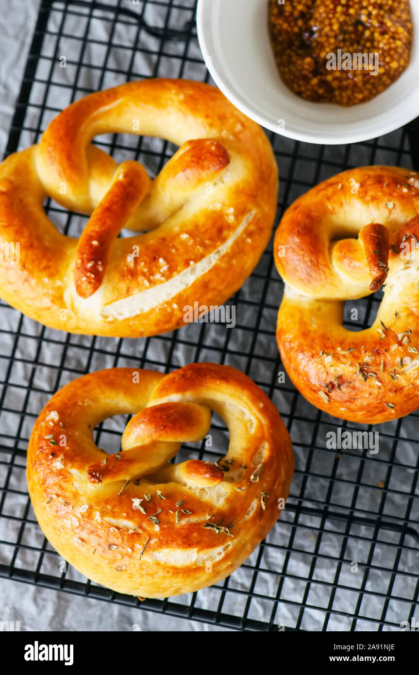 Oktoberfest pretzel rack hi-res stock photography and images - Alamy