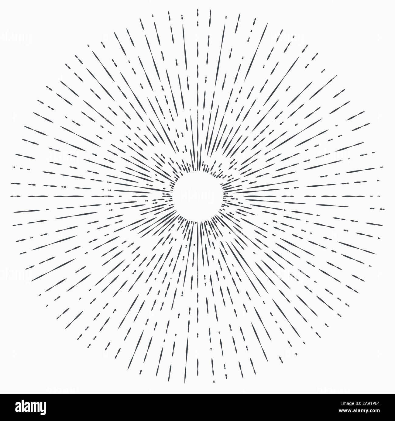 Radial radiating lines beams hi-res stock photography and images - Alamy