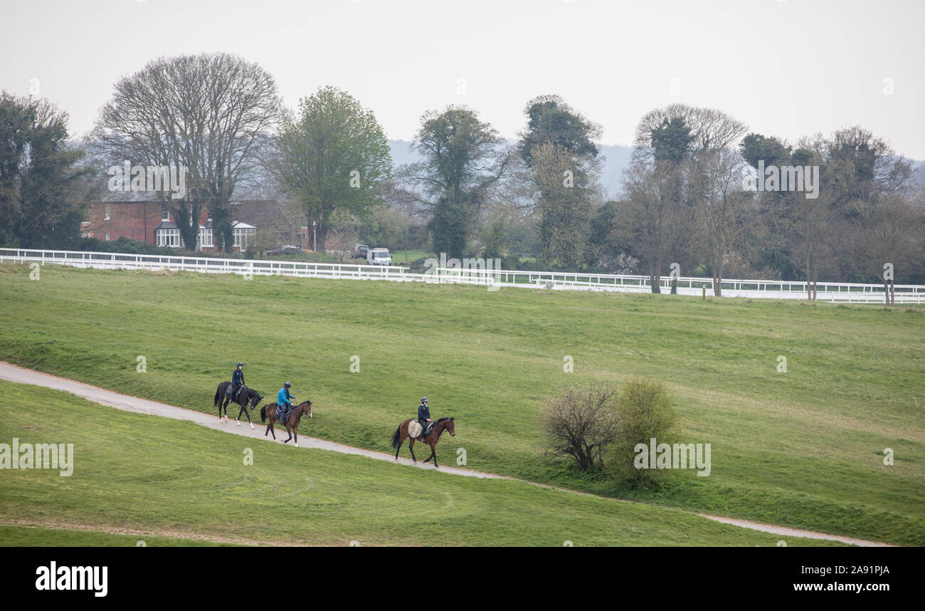 Epsom and its famous racecourse hi-res stock photography and images - Alamy