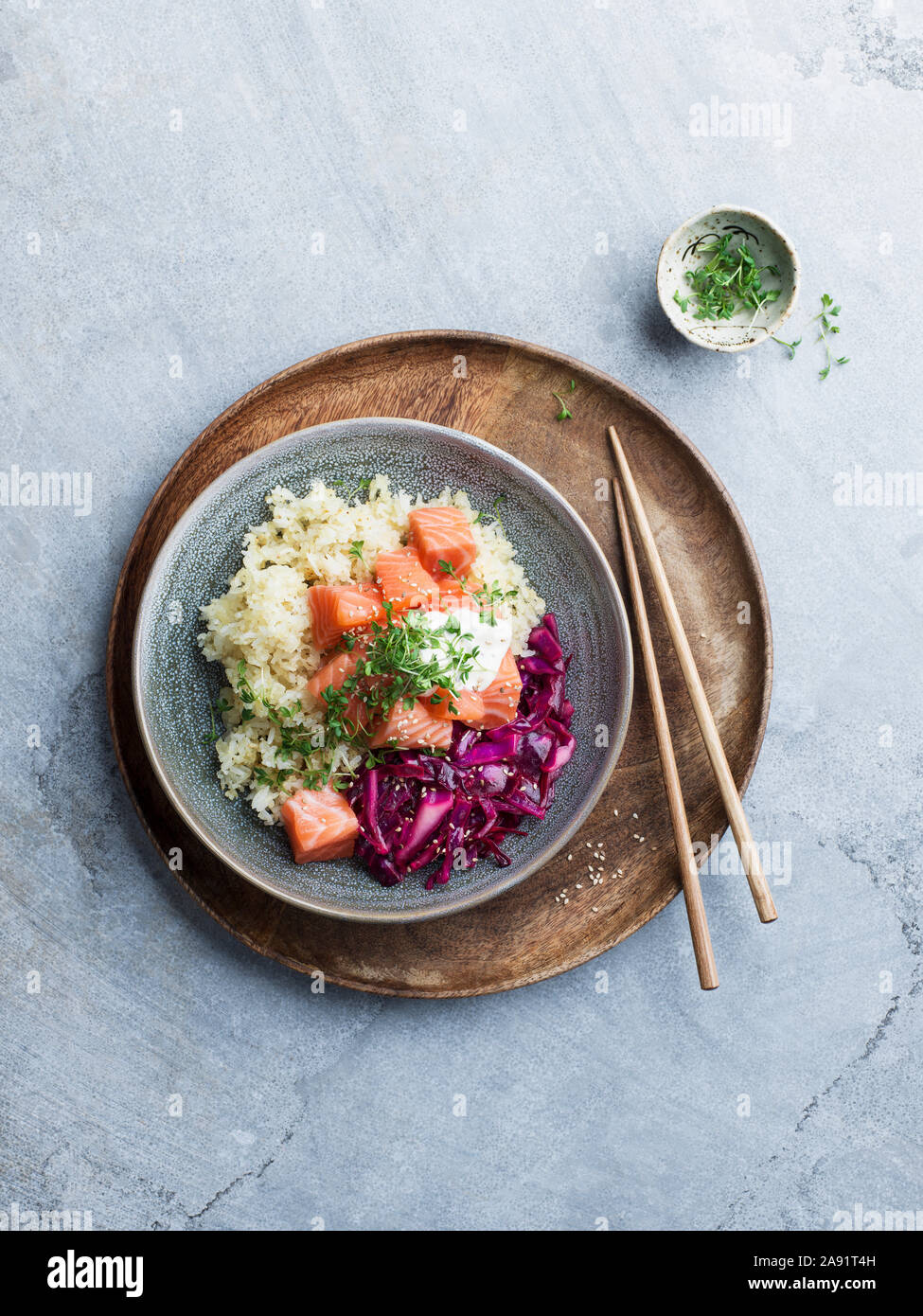 Food on plate Stock Photo - Alamy