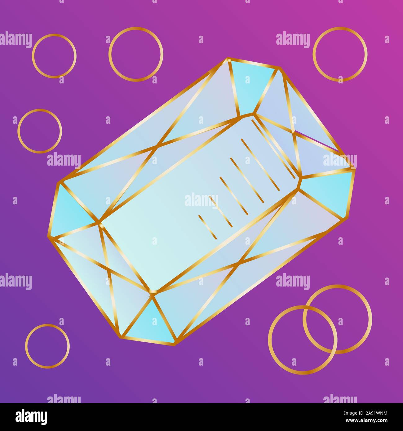 Quartz crystalline Stock Vector Images - Alamy