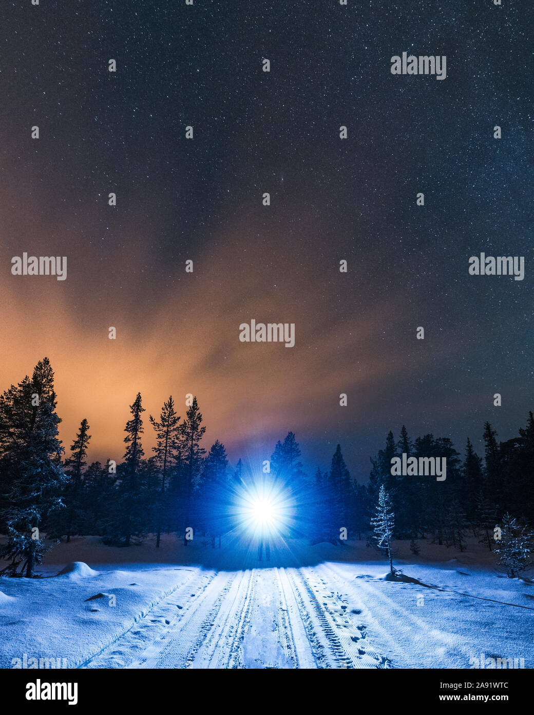 Lamp landscape hi-res stock photography and images - Alamy