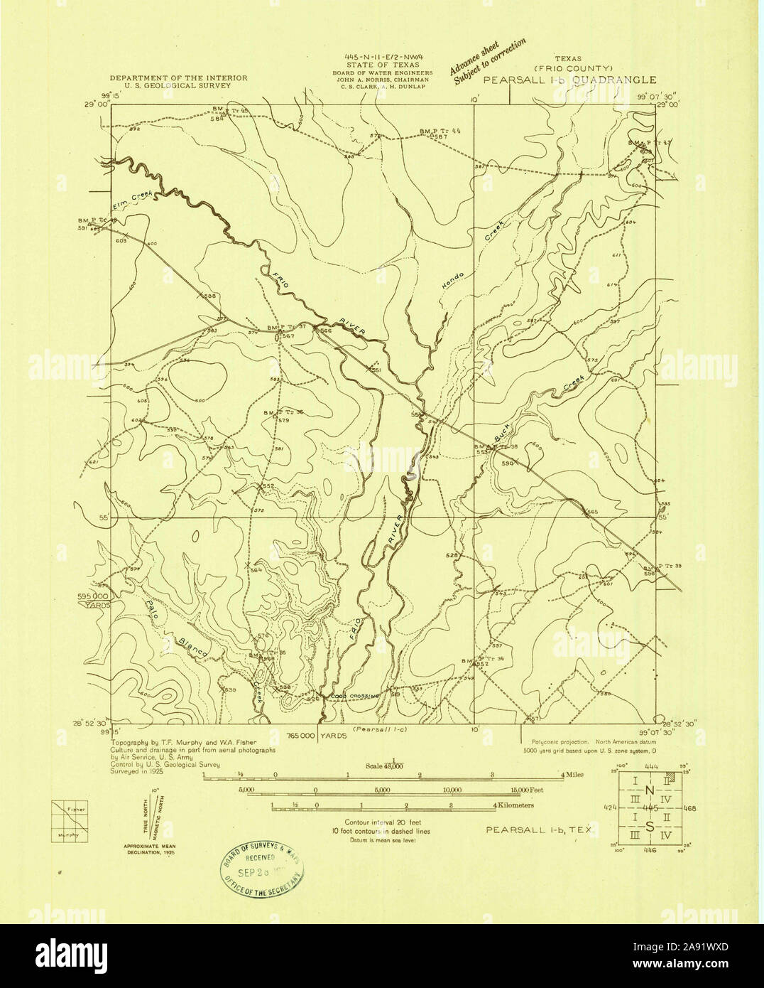 Pearsall map hi-res stock photography and images - Alamy