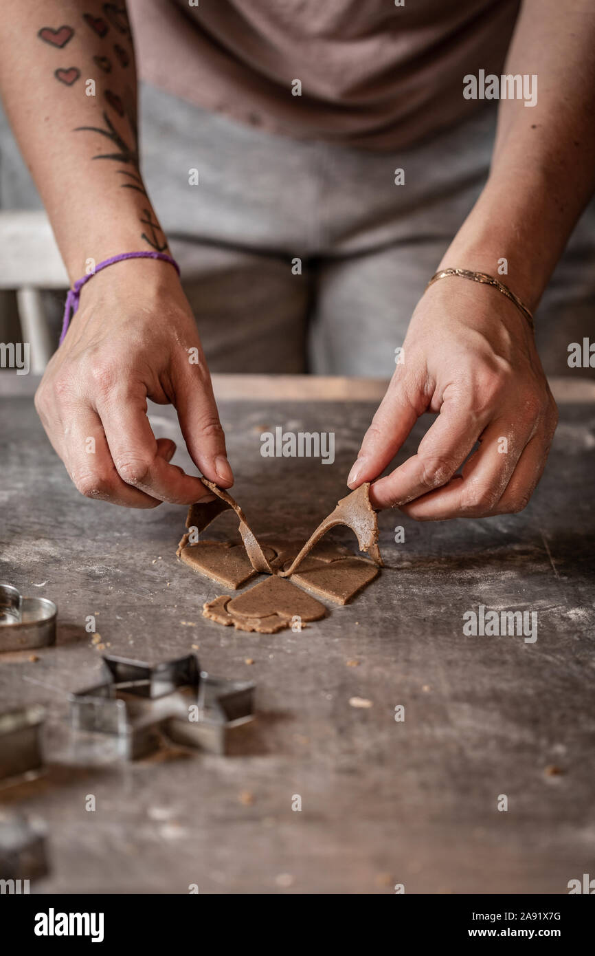 Baking gingerbread man in hi-res stock photography and images - Alamy