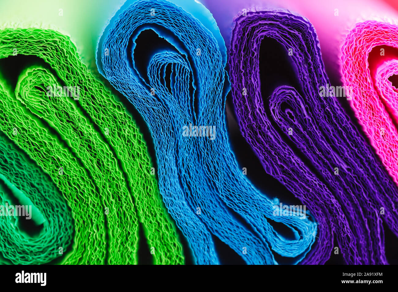 Colorful crepe abstract background Stock Photo - Alamy