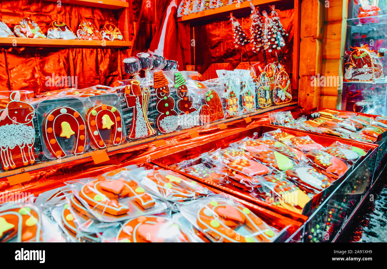 Old sweet kiosk hi-res stock photography and images - Alamy