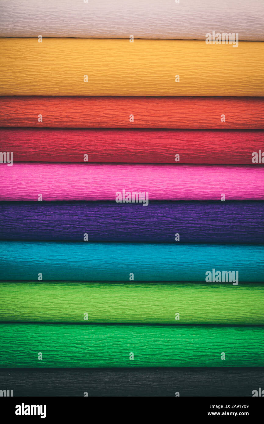 Colorful crepe abstract background Stock Photo - Alamy