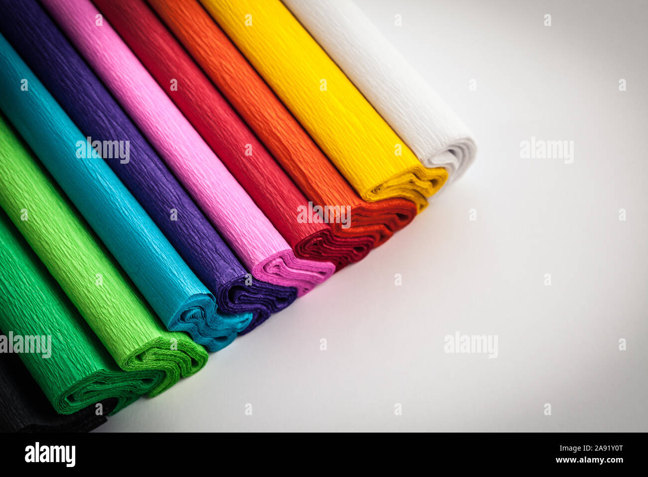 Colorful crepe abstract background Stock Photo - Alamy