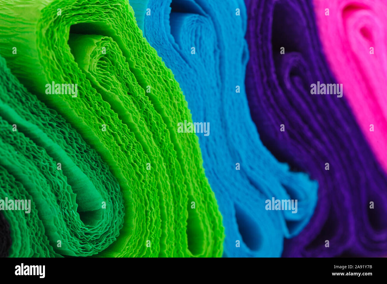 Colorful crepe abstract background Stock Photo - Alamy