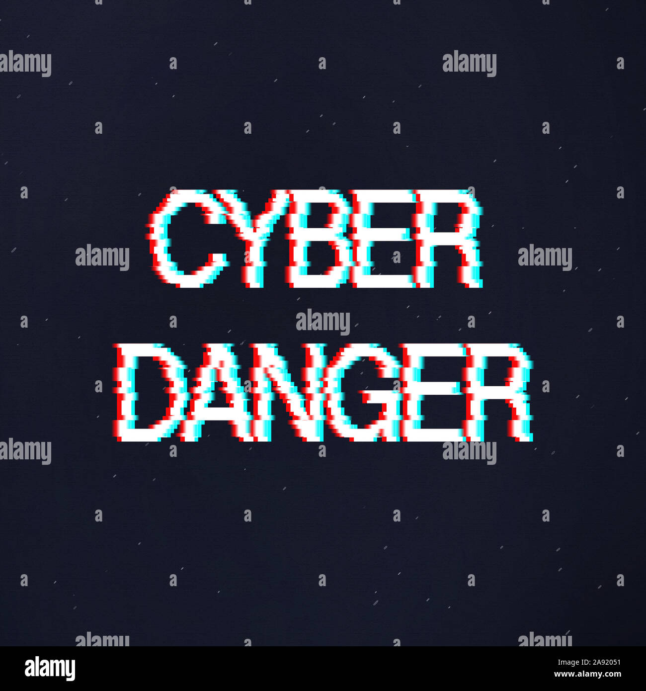 Vulnerability glitch effect text digital hi-res stock photography and ...