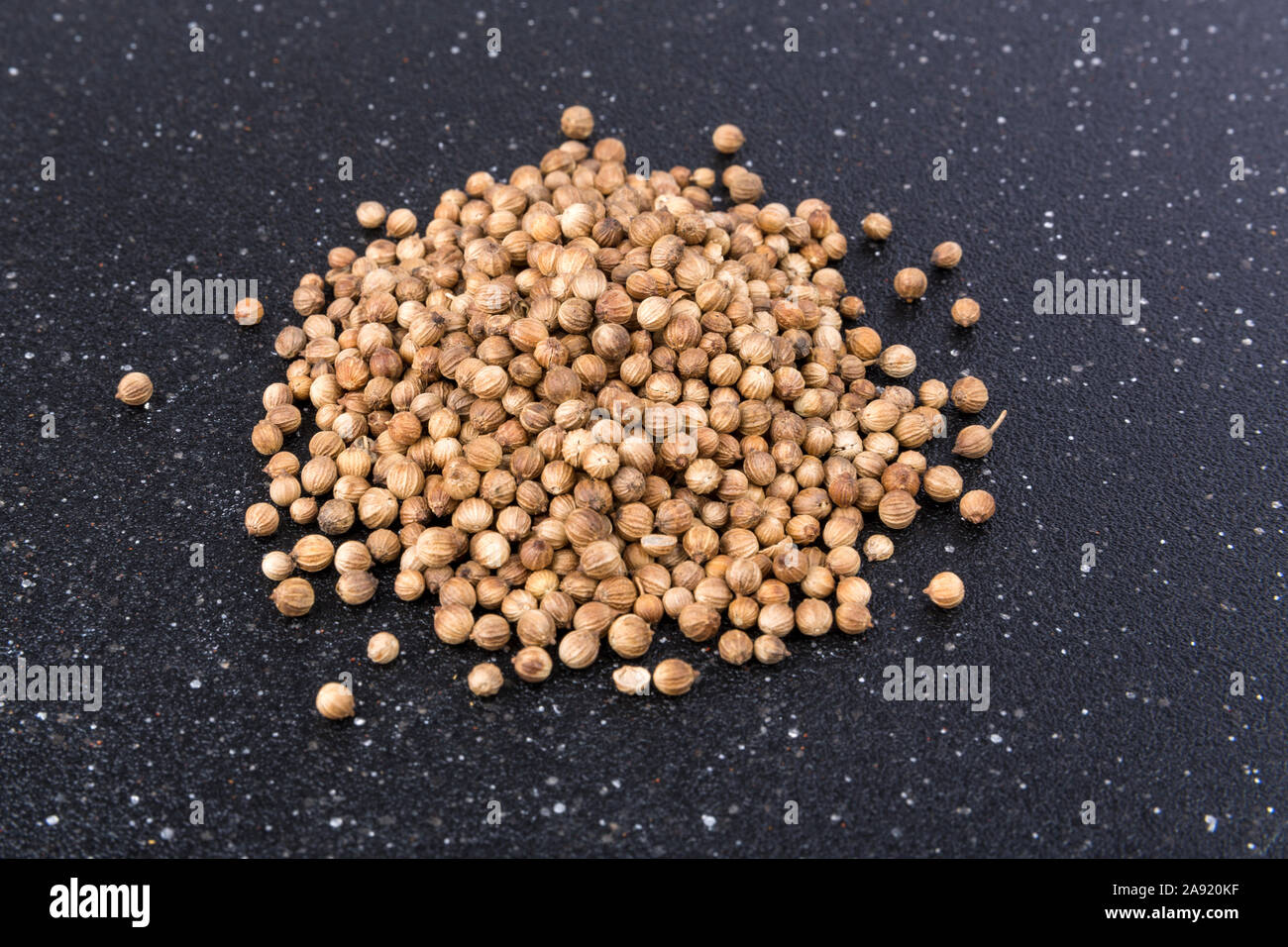 Whole cilantro coriander seed spice herb for cooking Stock Photo - Alamy