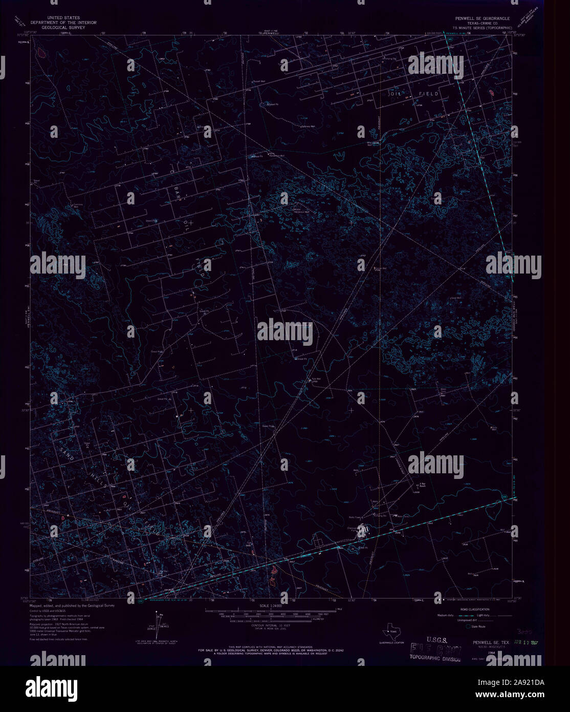 Penwell map hi-res stock photography and images - Alamy