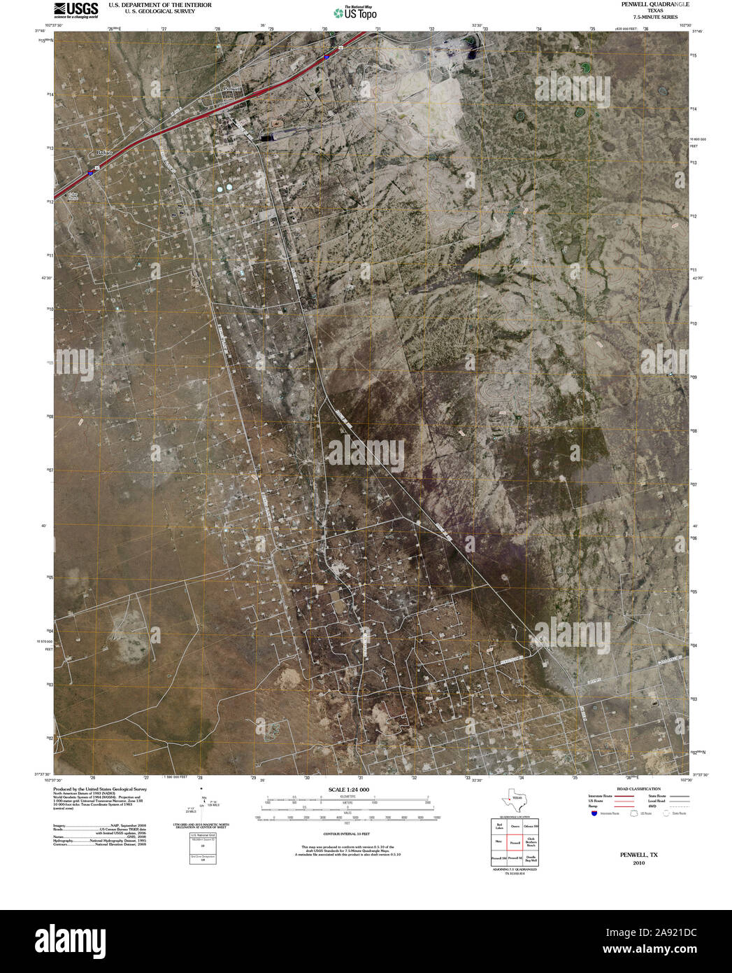 Penwell map hi-res stock photography and images - Alamy