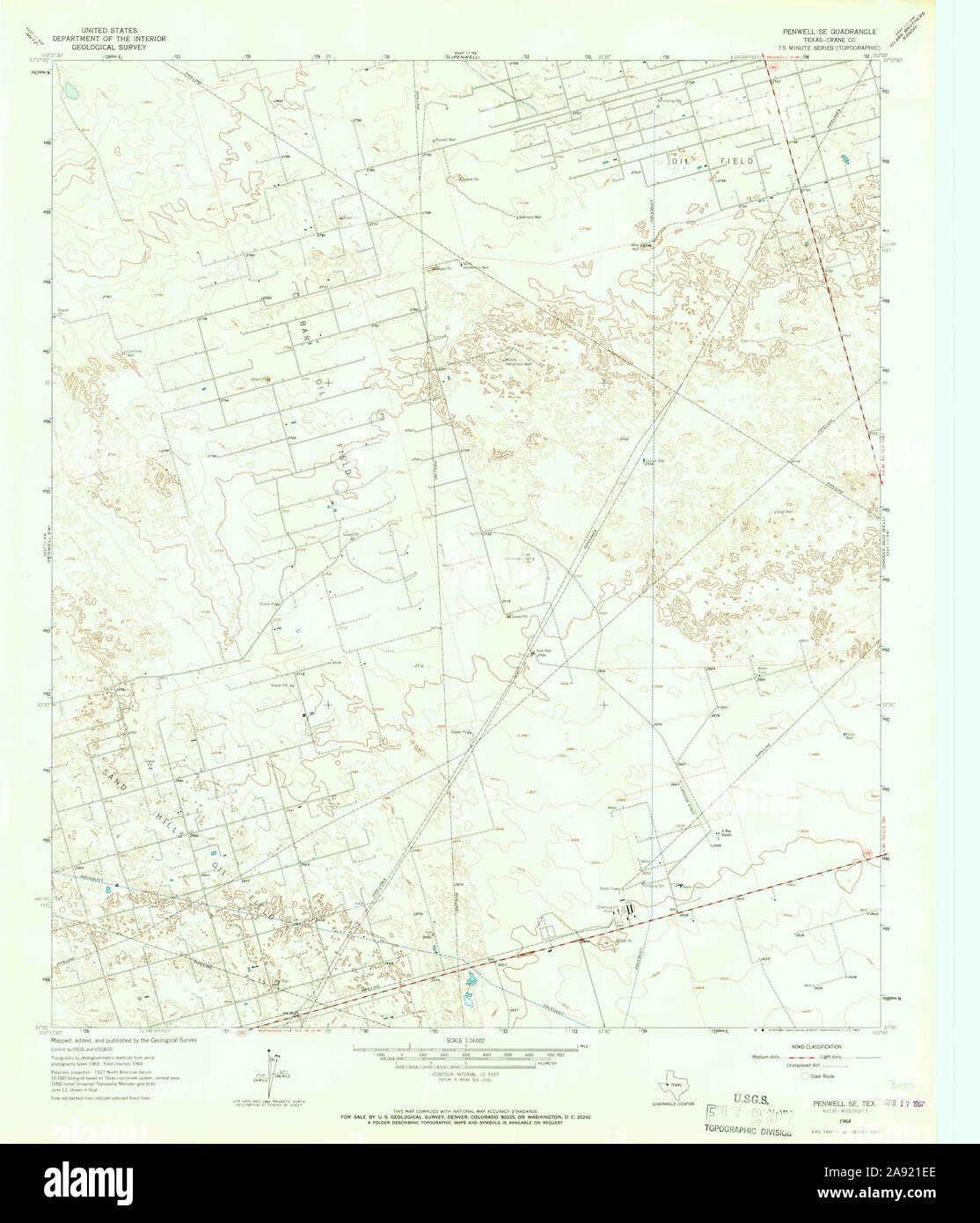Penwell map hi-res stock photography and images - Alamy
