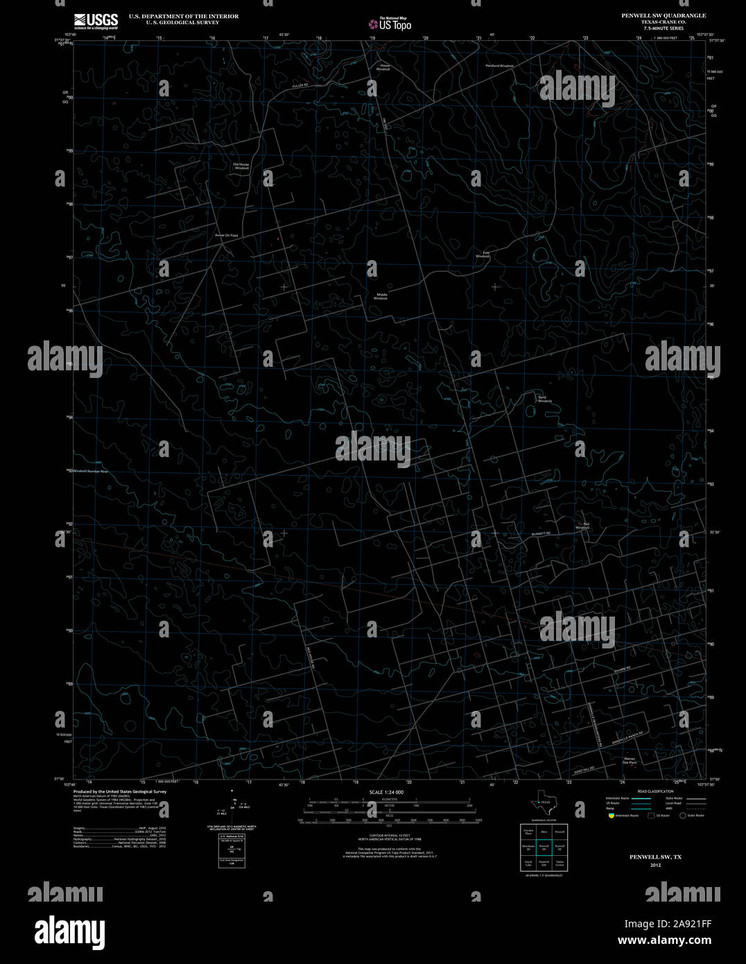 Penwell map hi-res stock photography and images - Alamy
