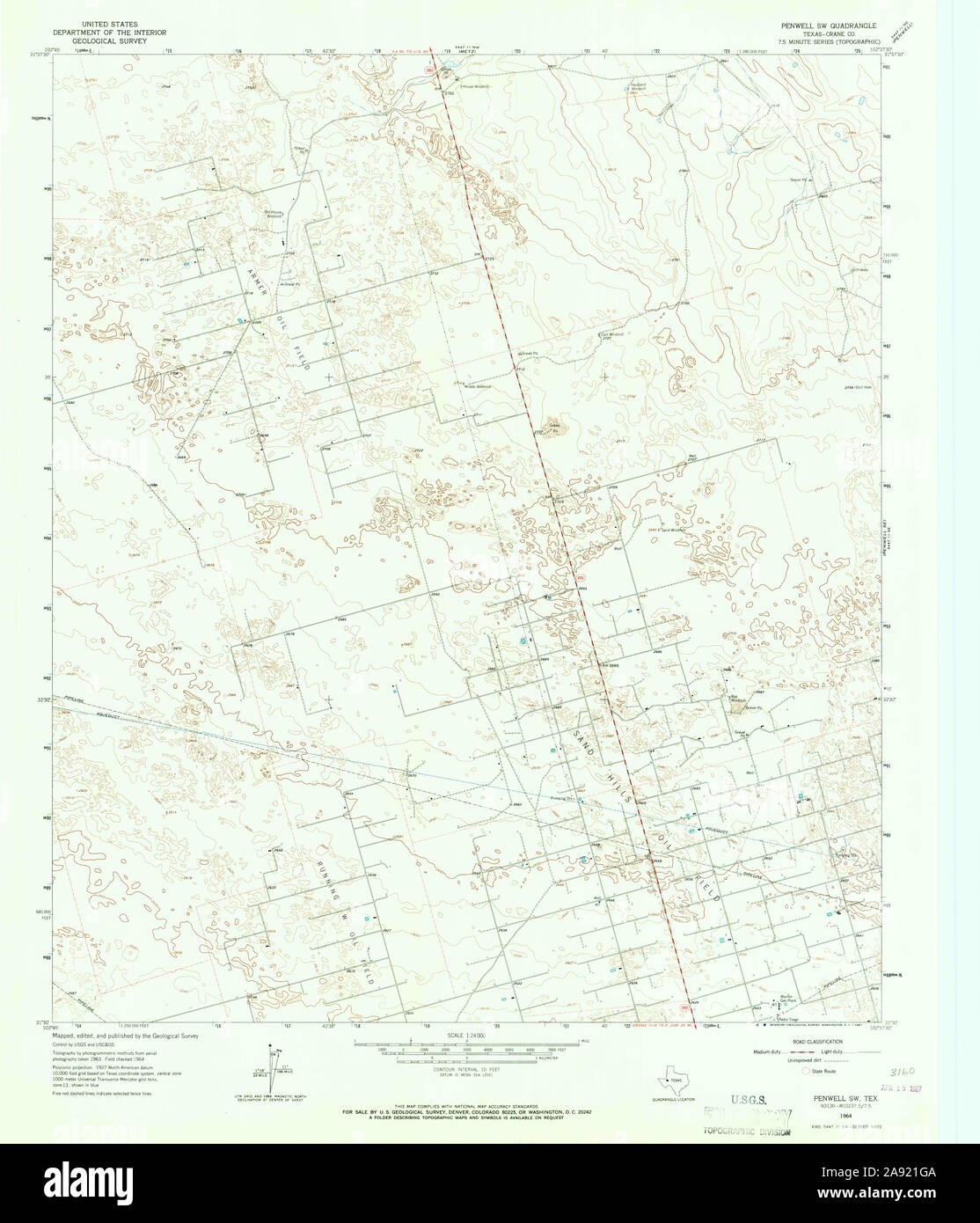 Penwell map hi-res stock photography and images - Alamy