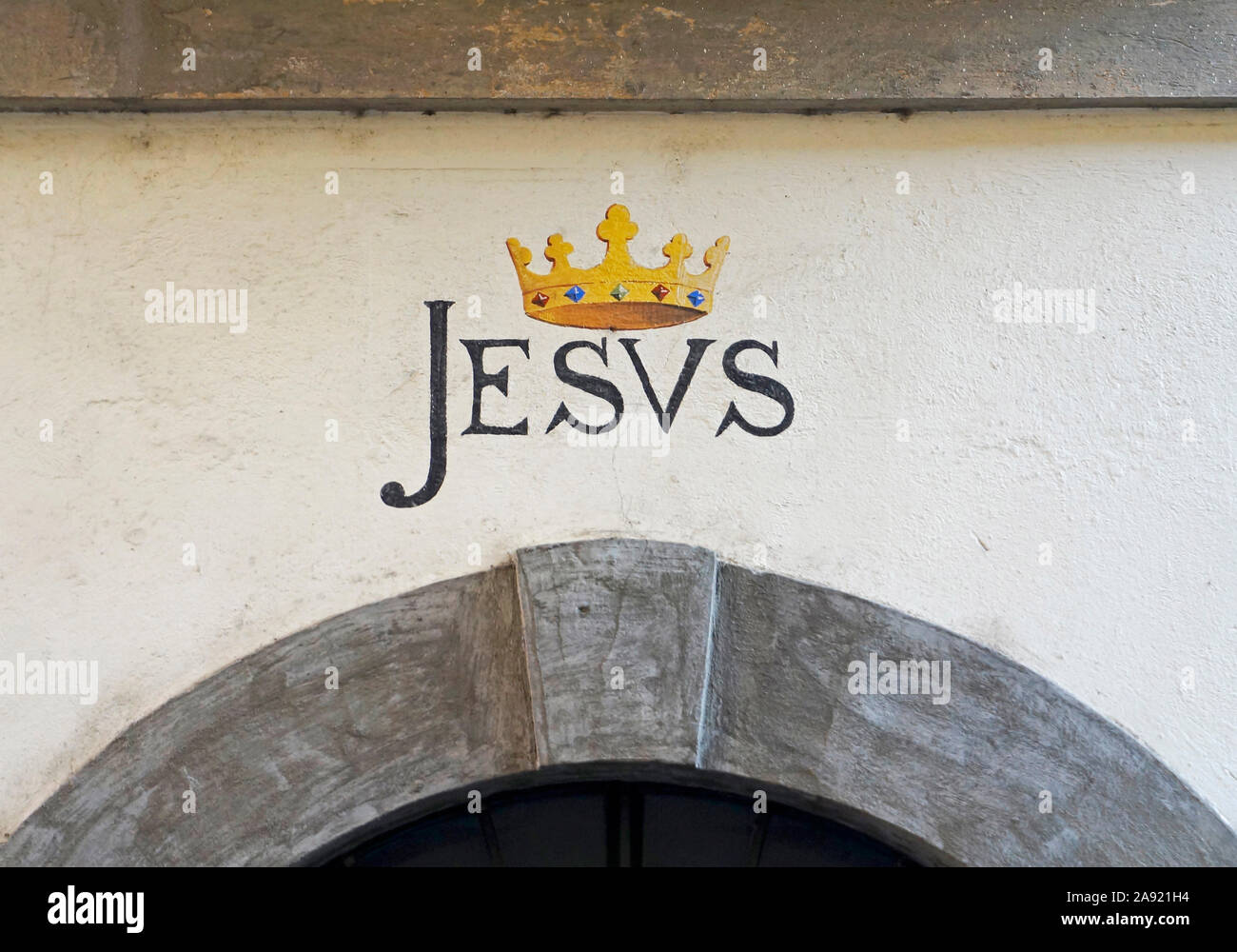 Jesus sign hi-res stock photography and images - Alamy