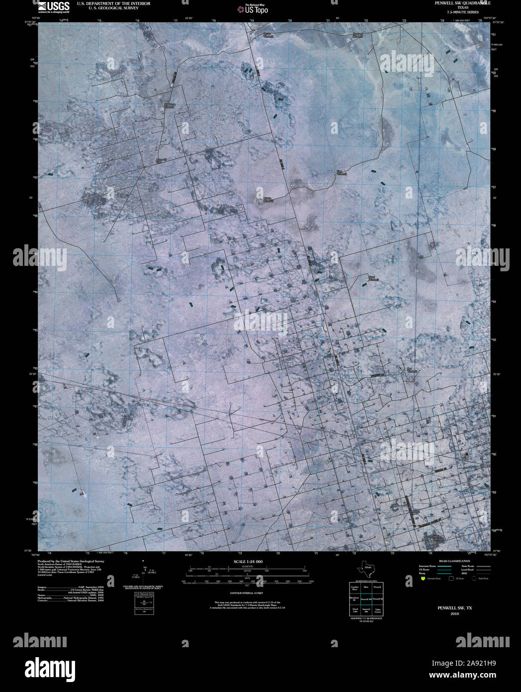 Penwell map hi-res stock photography and images - Alamy